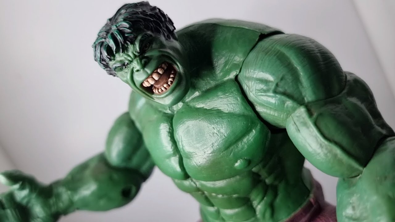 HULK marvel legends TOYBIZ FACE OFF SERIES 1 variante variant reseña ...