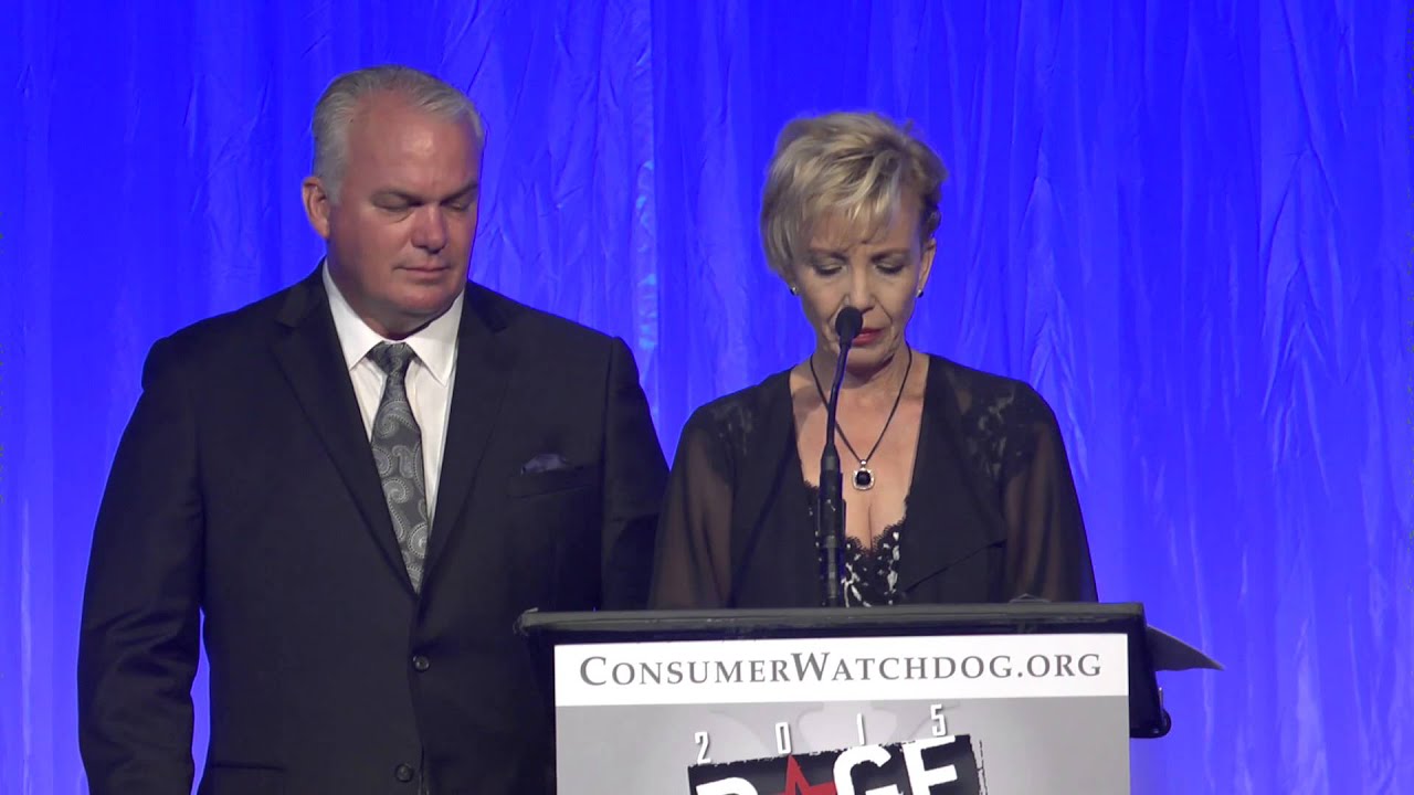 Consumer Watchdog Rage for Justice 2015 - Tammy and Tim Smick Speech ...