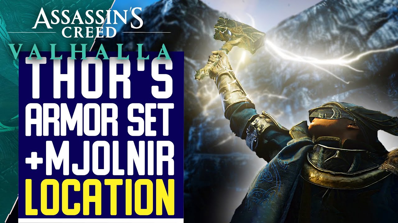 Thor's Armor Set & Mjölnir Location - Assassin's Creed Valhalla - YouTube