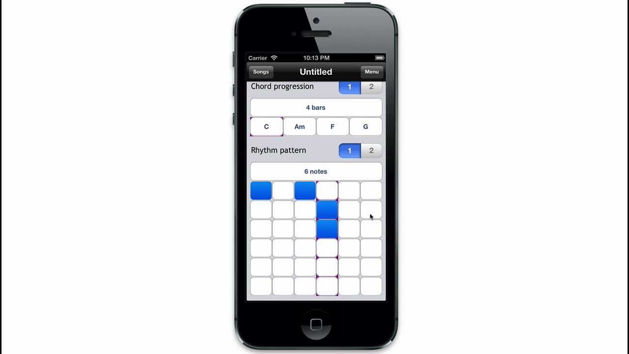 Music Maker Pro for the iPhone - YouTube