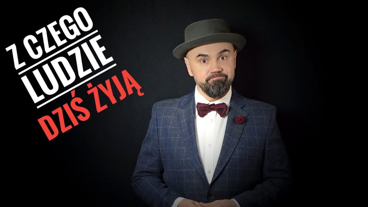 Z czego ludzie dziś żyją | wiersz satyryczny | Szymon Kusarek - YouTube