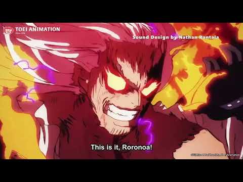 I Put Modern Sound Effects To One Piece - Zoro Vs King Fight