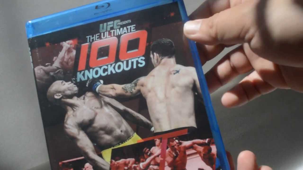 ufc the Ultimate 100 knockouts blu-ray unboxing - YouTube