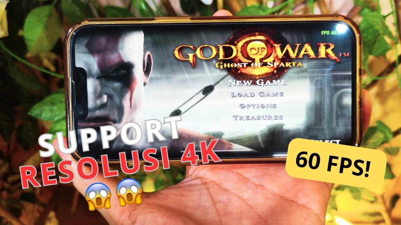 CARA MAIN GAME PSP DI IPHONE SUPPORT RESOLUSI 4K - YouTube
