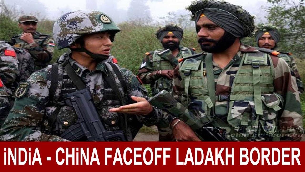 indian Army and chinese Army face to face at ladakh border|india china ...