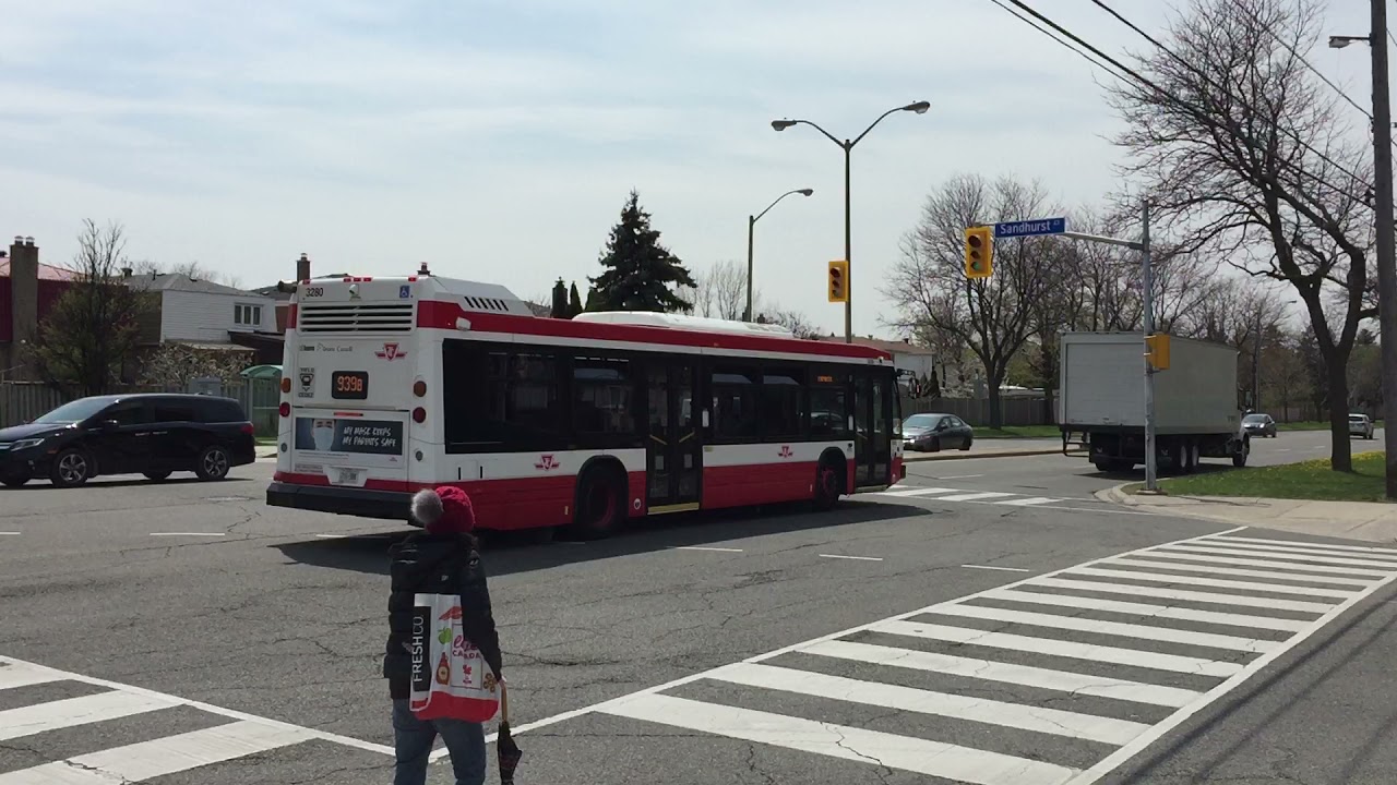 TTC Express Bus #939B: Finch East To Finch Subway Station - YouTube