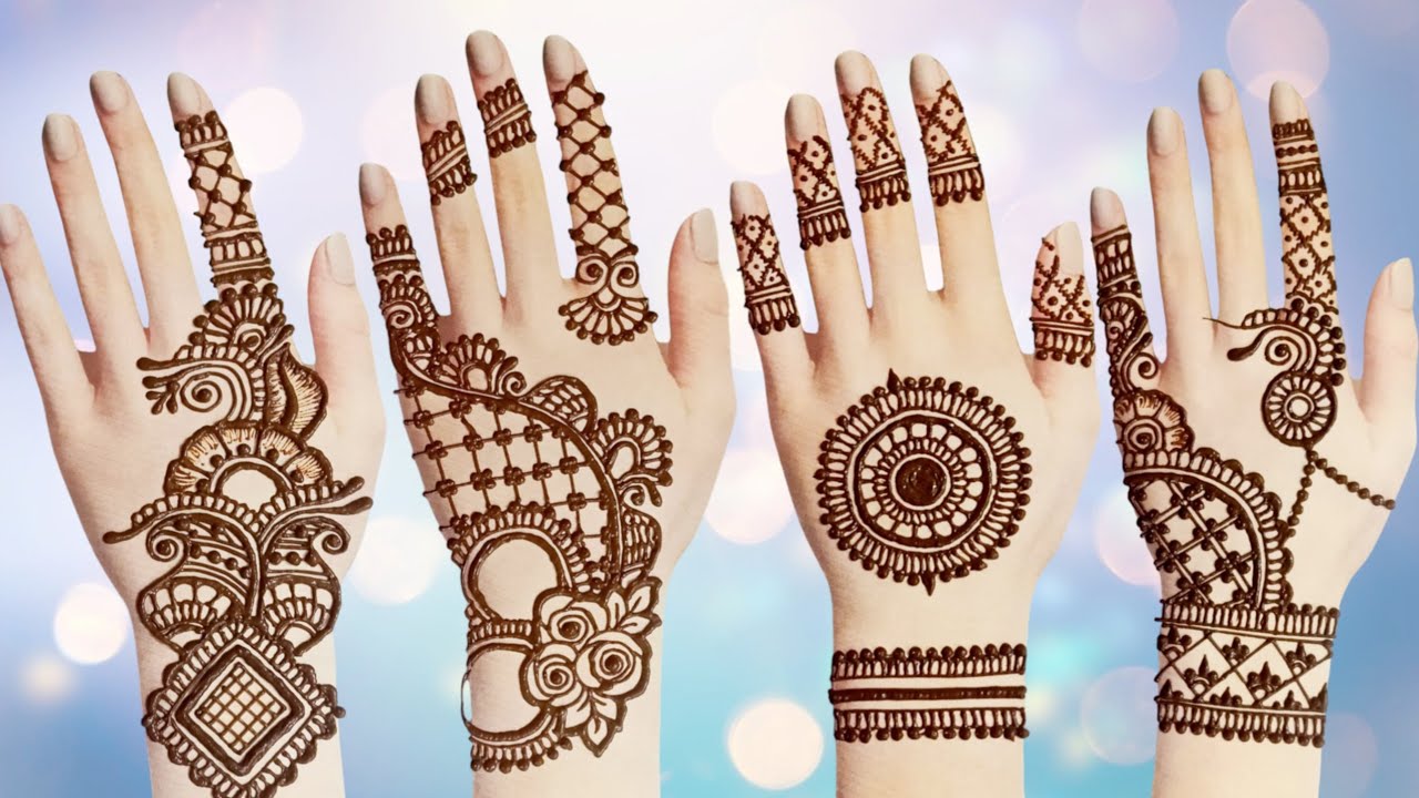 Stylish top Mehedi design's | Beautiful arabic mehndi design | Nusrats ...