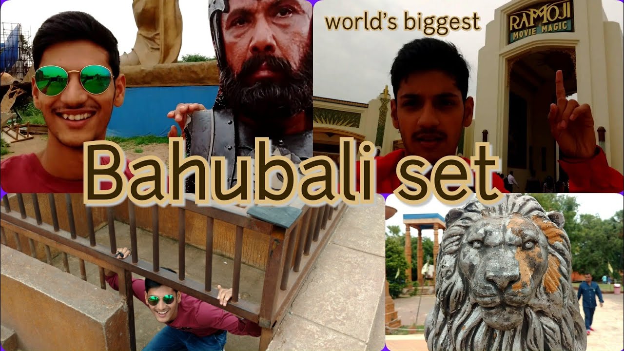 Bahubali film set, Bollywood shooting. Ramoji film city. - YouTube