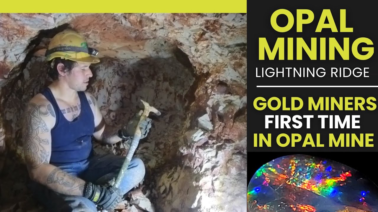 Gold Miner Becomes Opal Hunter? His First Time - Opal Mining Adventures ...