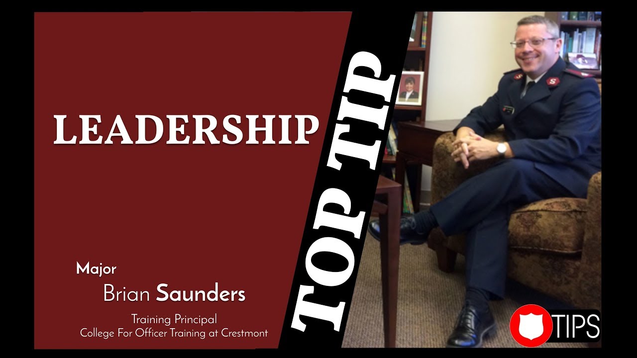 Leadership - Major Brian Saunders - YouTube