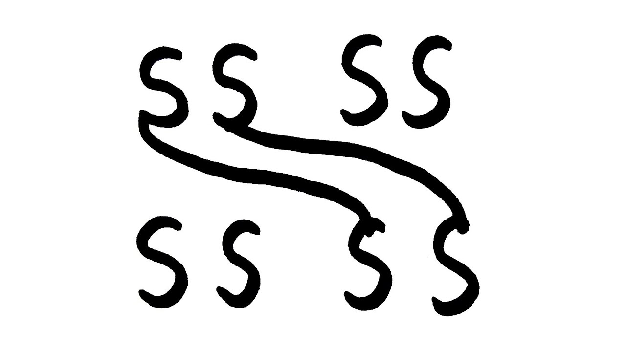 How to Draw Stylish S Letter From SSSSSSSS Step by Step For Beginners ...