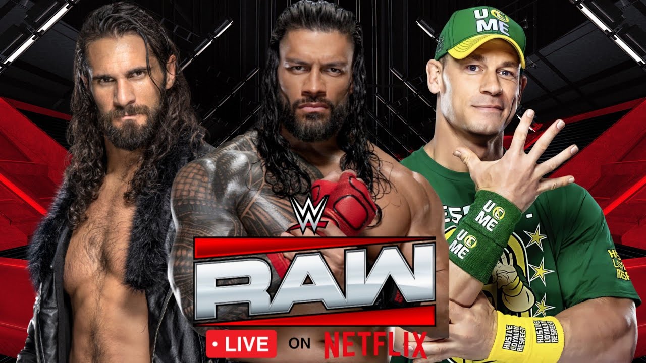 WWE R🅰️W on Netflix match card || Raw on Netflix 2️⃣0️⃣2️⃣5️⃣ | WWE ...
