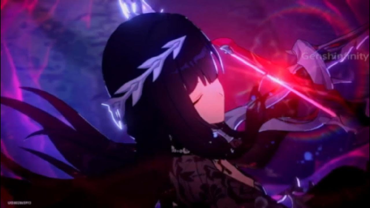 4K Slowmo! Hysilens Burst & Skill! See the details clearly! (Honkai ...