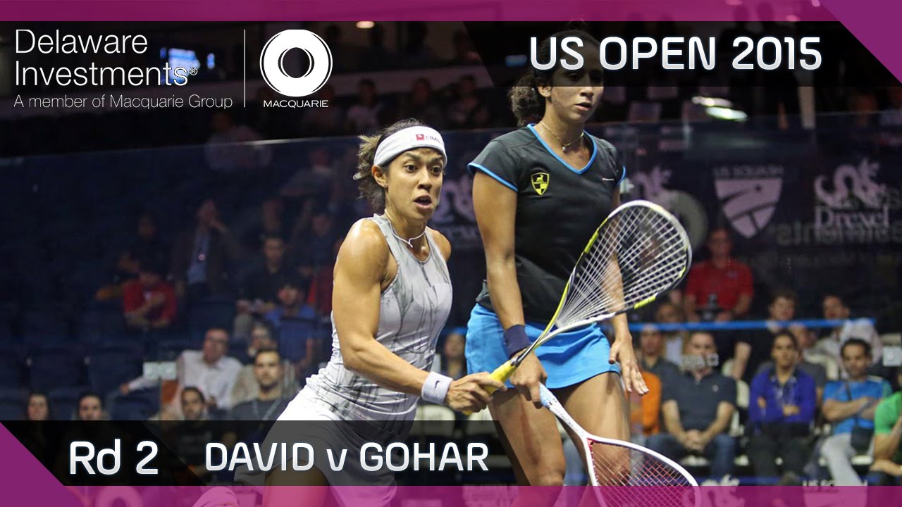 Squash: Delaware Investments US Open 2015 - Rd 2 Highlights - David v Gohar - YouTube