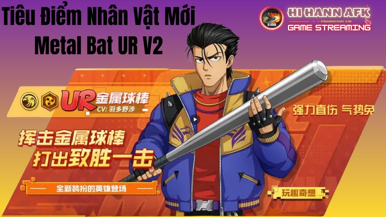 Tiêu Điểm Phân Tích Nhân Vật Mới Metal Bat UR V2 Sắp Mắt Sv Trung - One ...