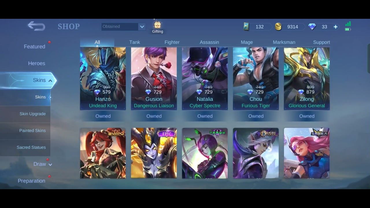 MLBB ID both buying and selling done. Whatsapp group link in comment ...