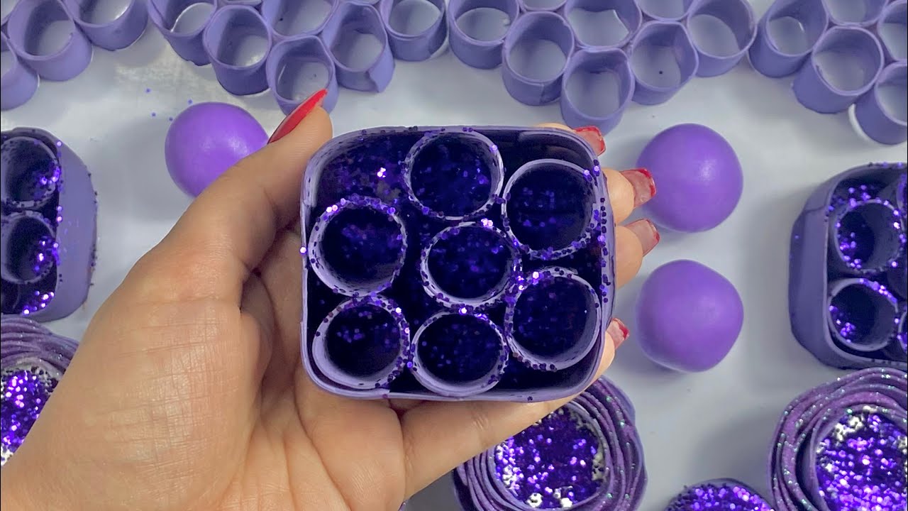 Oddly satisfying ASMR soap video💜Crushing ASMR soap💟 - YouTube