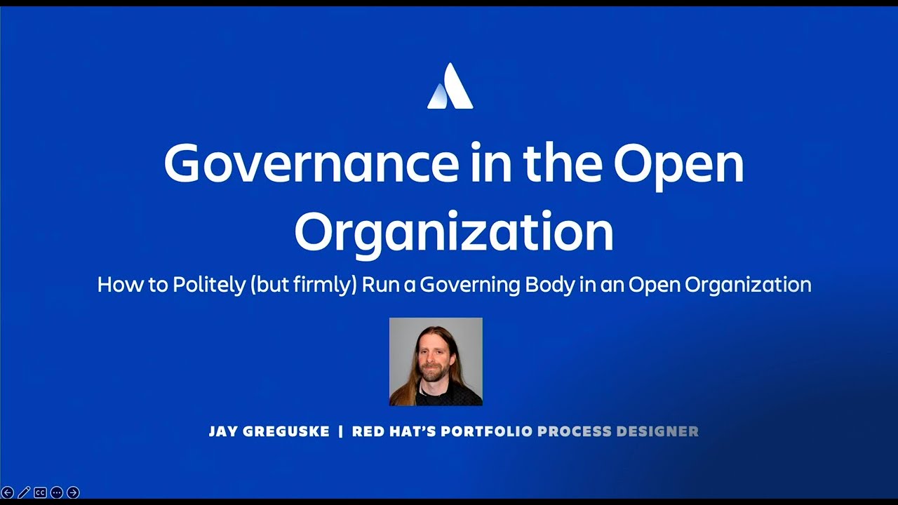 Governance in the open organization | Team '23 | Atlassian - YouTube