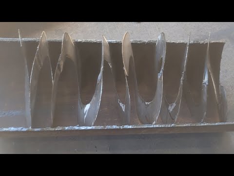 Building Auger for Microwave Pyrolysis Reactor - YouTube