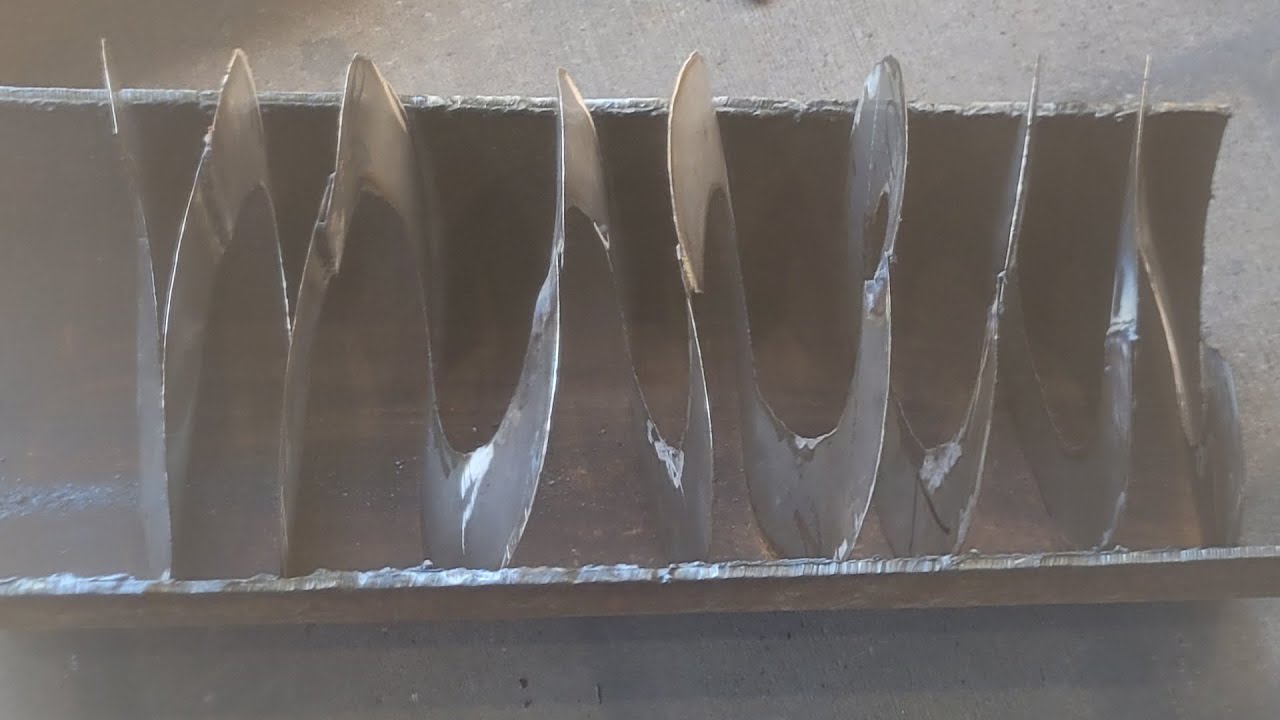 Building Auger for Microwave Pyrolysis Reactor - YouTube