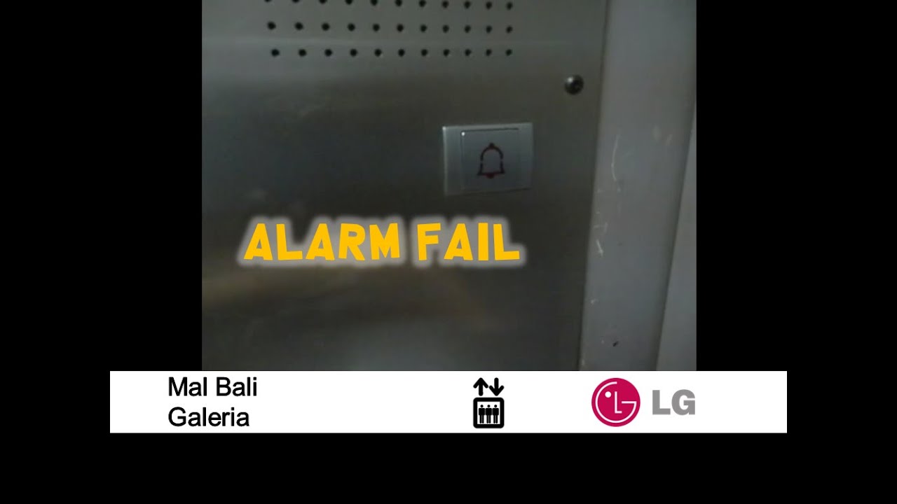 LG Elevator with Broken Alarm (Epic Fail!) - YouTube