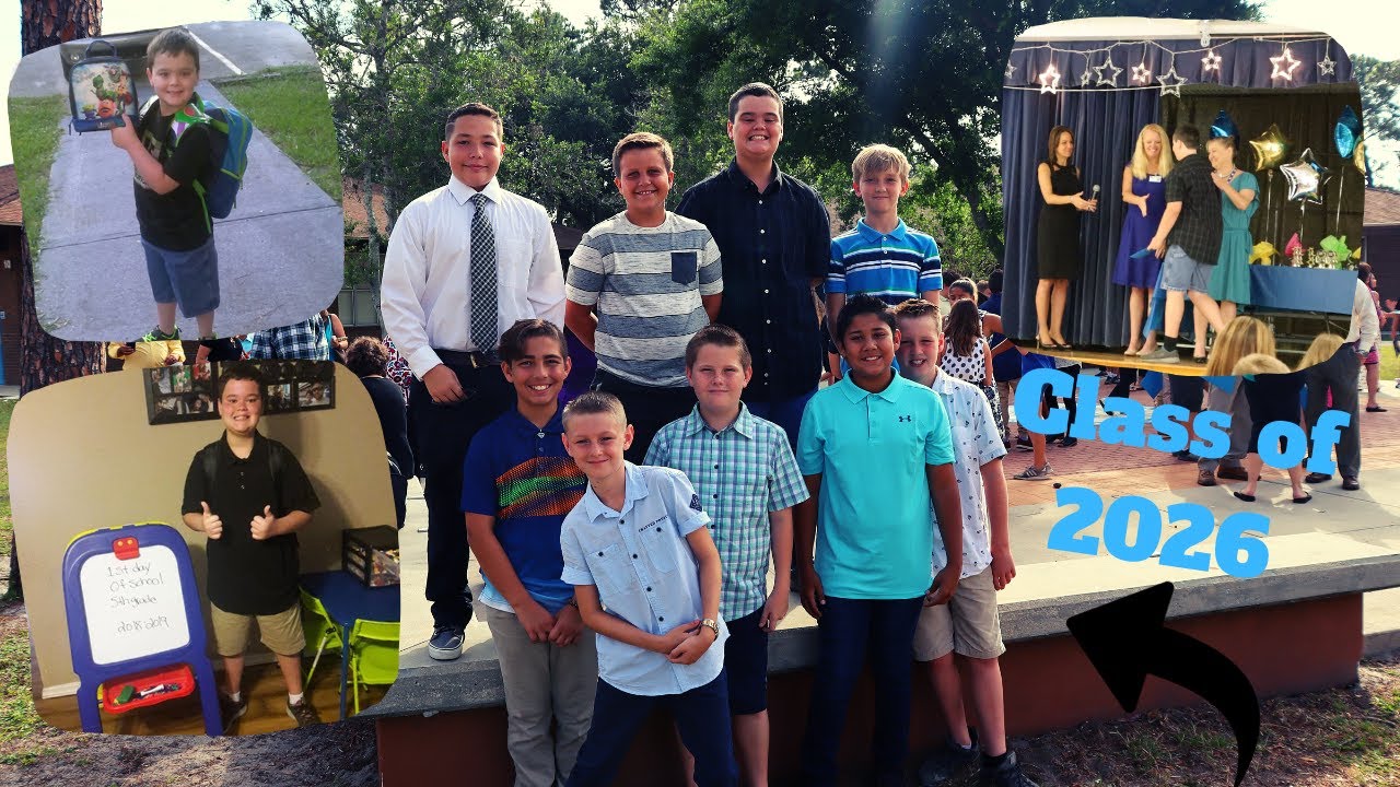Joel graduates ELEMENTARY school! (Class of 2026) - YouTube