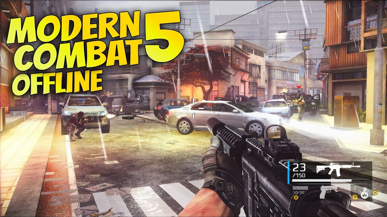 AKHIRNYA! MODERN COMBAT 5 OFFLINE MODE ANDROID GAMEPLAY - android lets ...