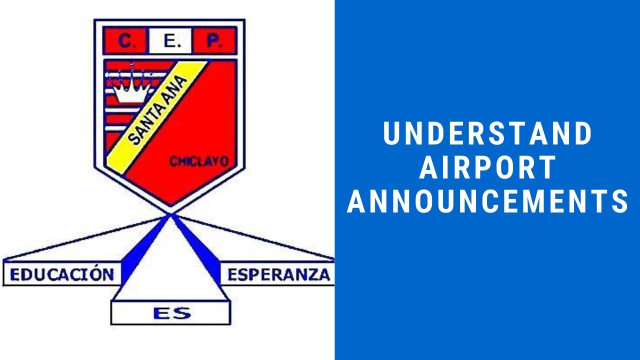 UNDERSTAND AIRPORT ANNOUNCEMENTS - YouTube