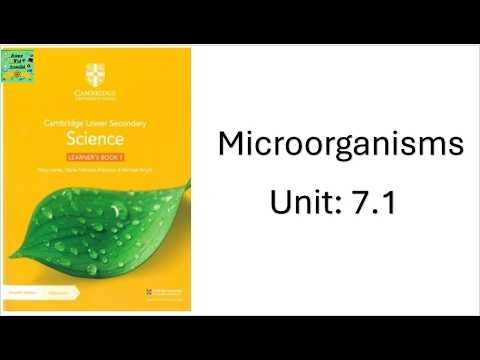Cambridge grade 7 | Unit 7.1| Microorganisms| - YouTube