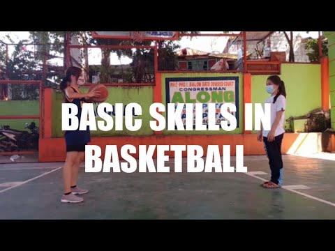 BASIC SKILLS IN BASKETBALL (Passing,Dribbling&Shooting) - YouTube