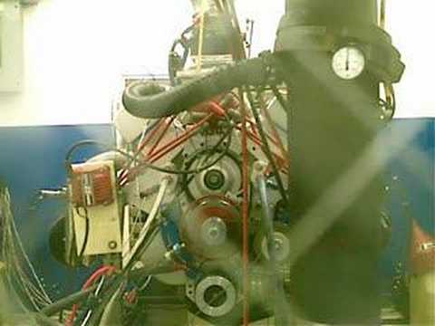 Comp Eliminator Drag Race Engine Chevy 307 dyno pull - YouTube