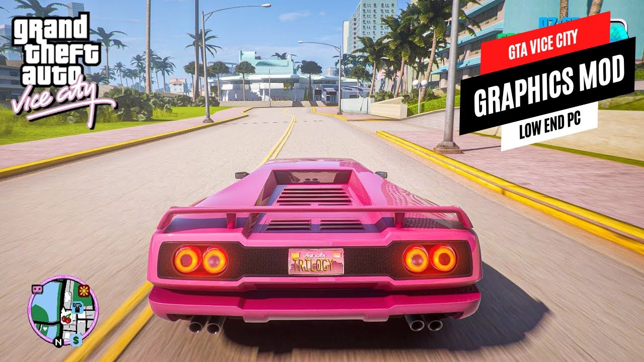 GTA Vice City Graphics Mod Low End Pc 2022 - Vice City Ultra Hd ...
