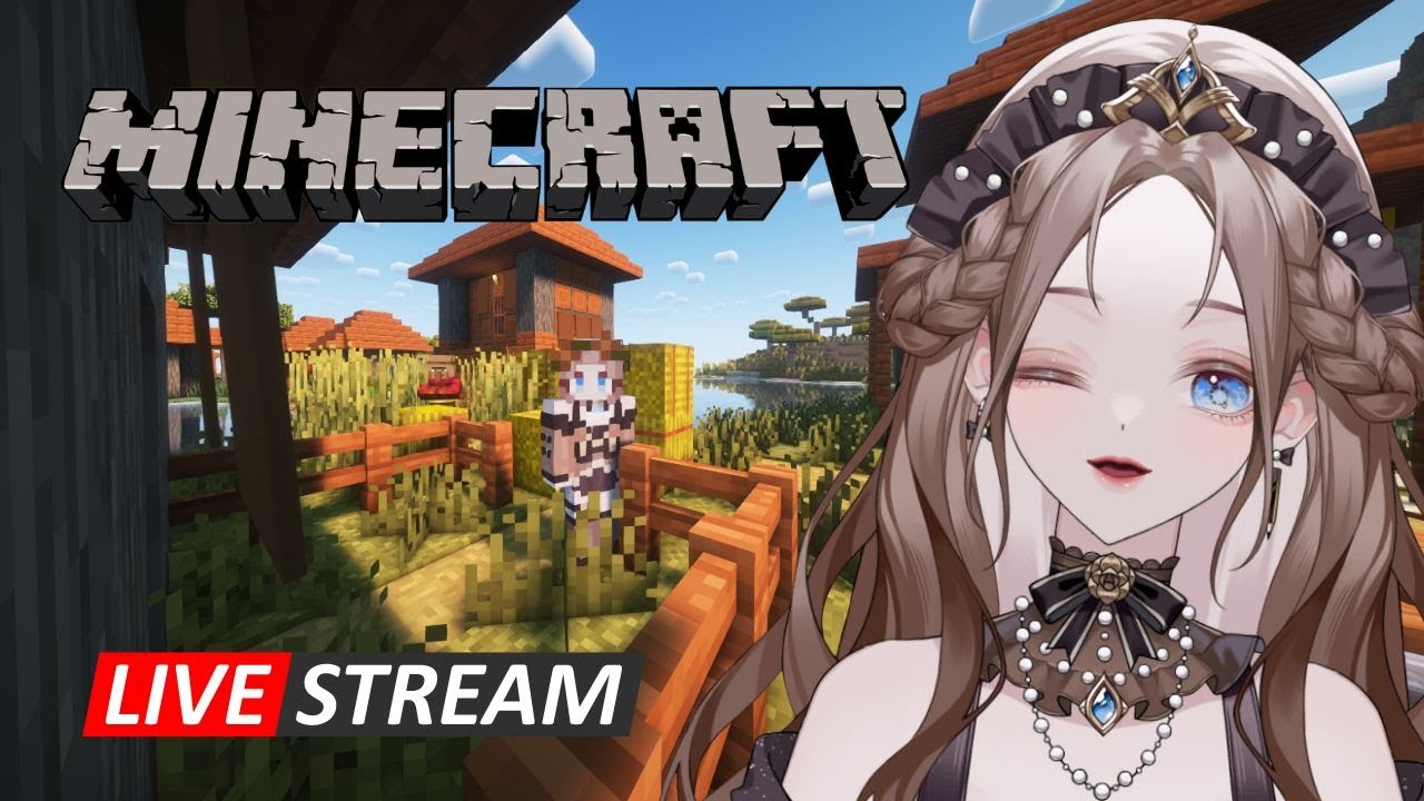 【Minecraft】Building things peacefully (not)【Kie キエ / VTuber】 - YouTube