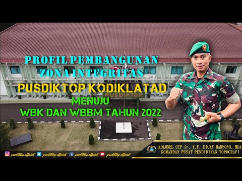 PROFIL PEMBANGUNAN ZONA INTEGRITAS PUSDIKTOP KODIKLATAD MENUJU WBK/WBBM ...