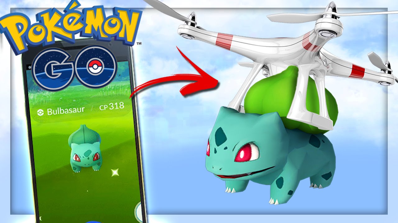 PLAYING POKEMON GO WITH DRONES! - YouTube