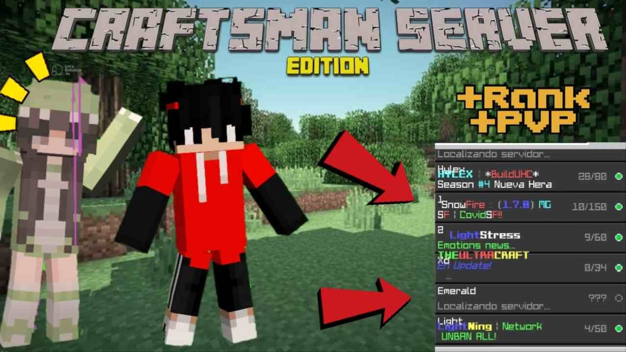 3 Mejores Servidores para Craftsman 0.15.10[By:LuichoGamera] - YouTube