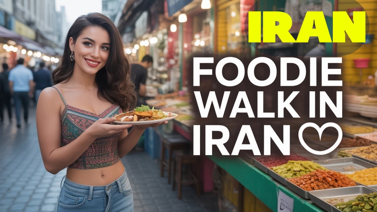 Foodie Walk in Iran: Tasting Persian Street Delights | Iran Travel Vlog ...