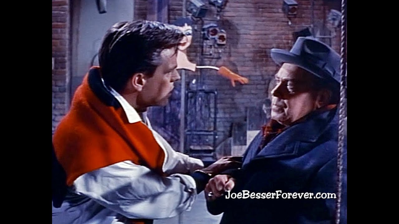 Joe Besser - Say One for Me (1959) with Robert Wagner - Joe Greb, agent ...