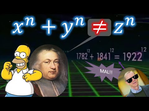 El último Teorema de Fermat (ft. Homer Simpson) - YouTube