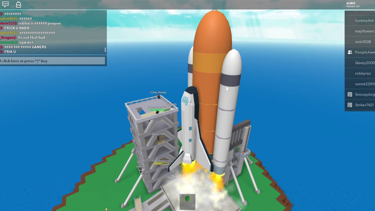 Successful Rocket Launch in Natural Disasters (Roblox) - YouTube