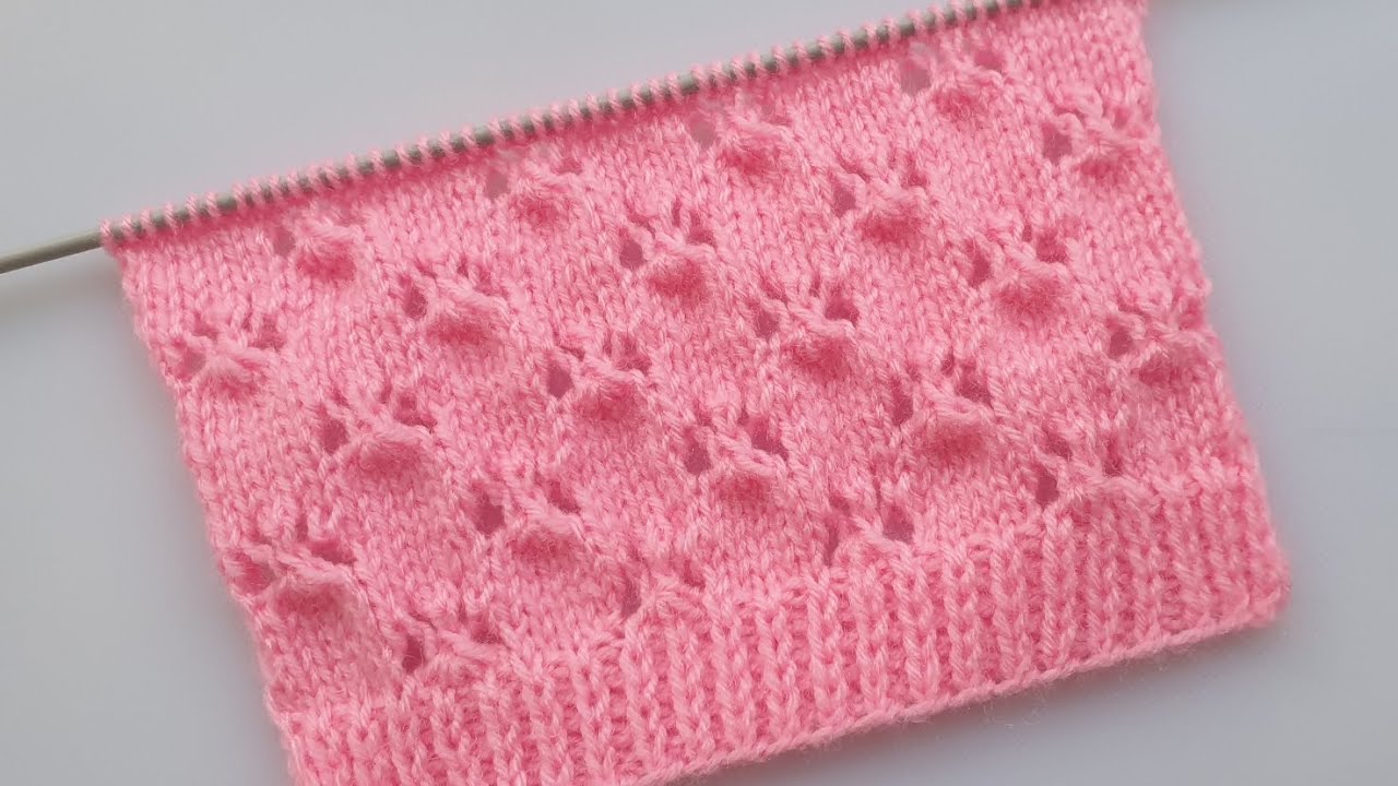 Pretty Knitting Stitch Pattern For Sweater/Jacket/Frock/Cardigan/Socks ...