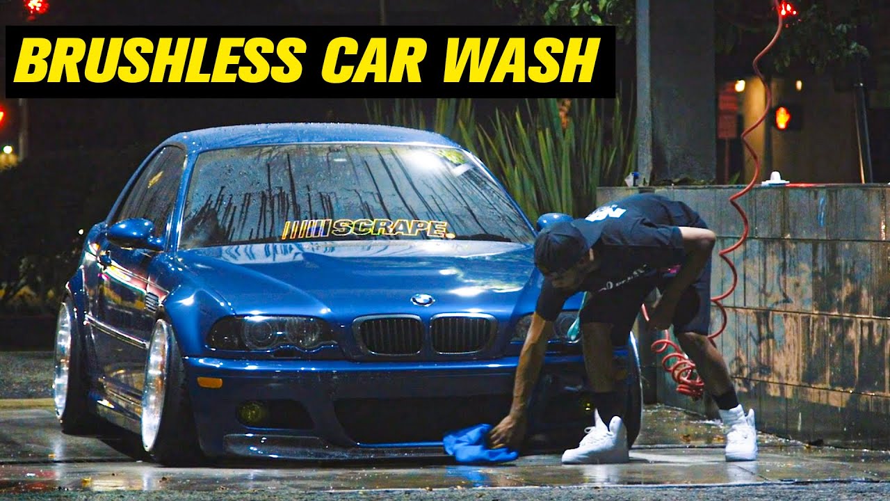 Washing the BMW E46 M3 - YouTube