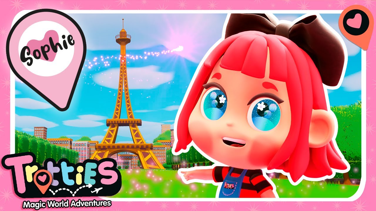 ️¡ESPECIAL SOPHIE! ️ 🌈 ¡La Trottie más fashion! 🖍️ Dibujos animados ...
