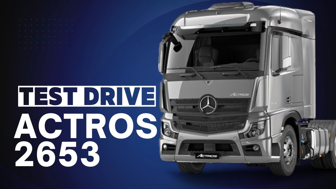 Actros 2653, o pesadão de luxo da Mercedes-Benz - YouTube