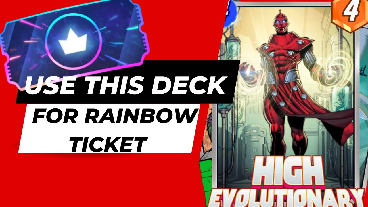 BEST DECK FOR RAINBOW TICKET PT1 [100% WIN] - MARVEL SNAP - CONQUEST ...