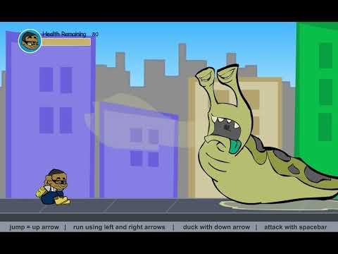 Evan Adventure Platform Game: The Killer Slug! - YouTube