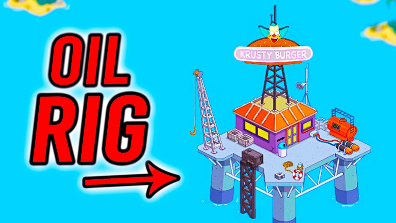The Krusty Burger OIL RIG?!? - YouTube