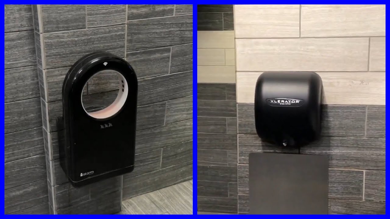 Palmer Fixture iStorm2 & 2018 Excel Dryer Xlerator | Royal Pin Woodland ...