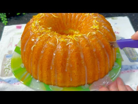 Off Bu Nasıl Bir Kek Böyle 😍 Limonlu Keki Birde Böyle Deneyin Efsane Oluyor 👌 