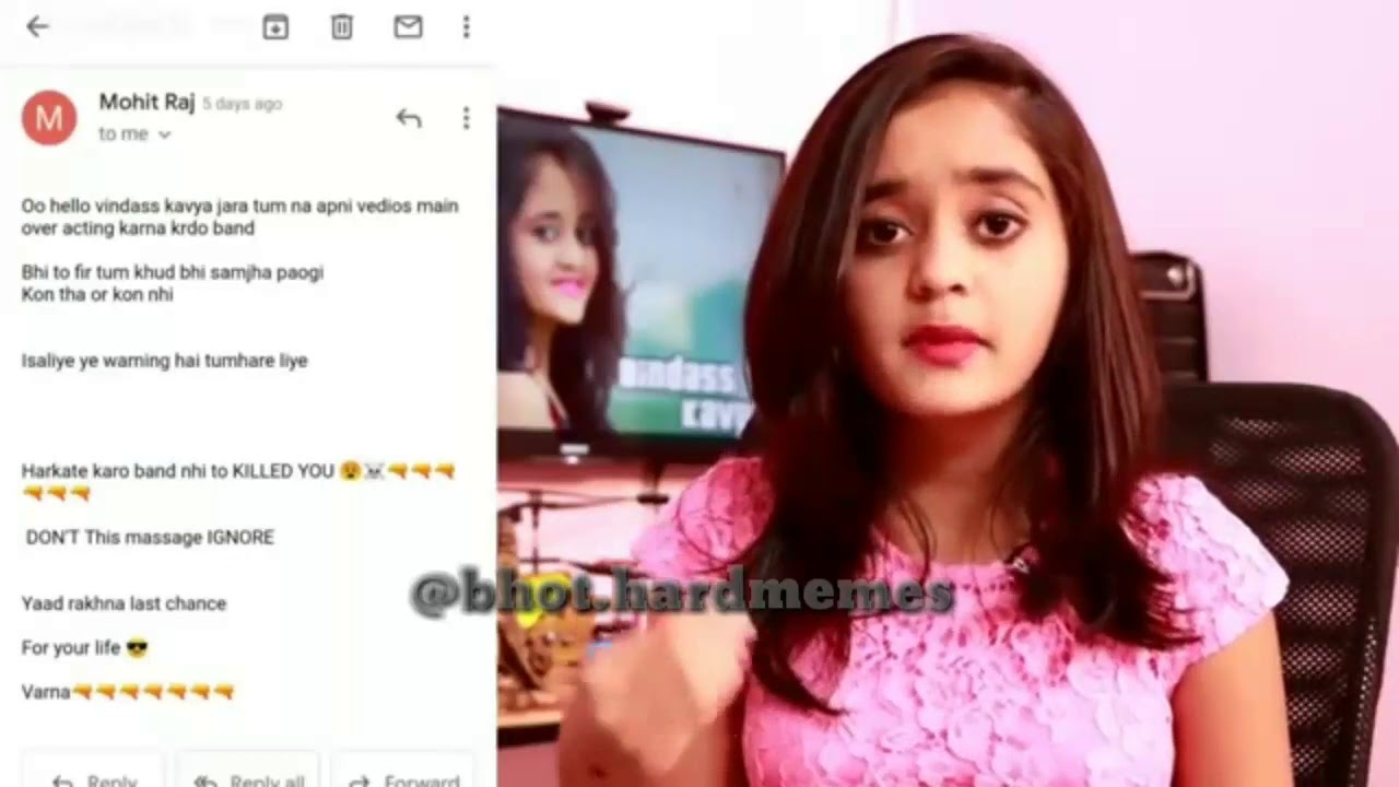 ROAST | BINDASS KAVYA | meme star - YouTube